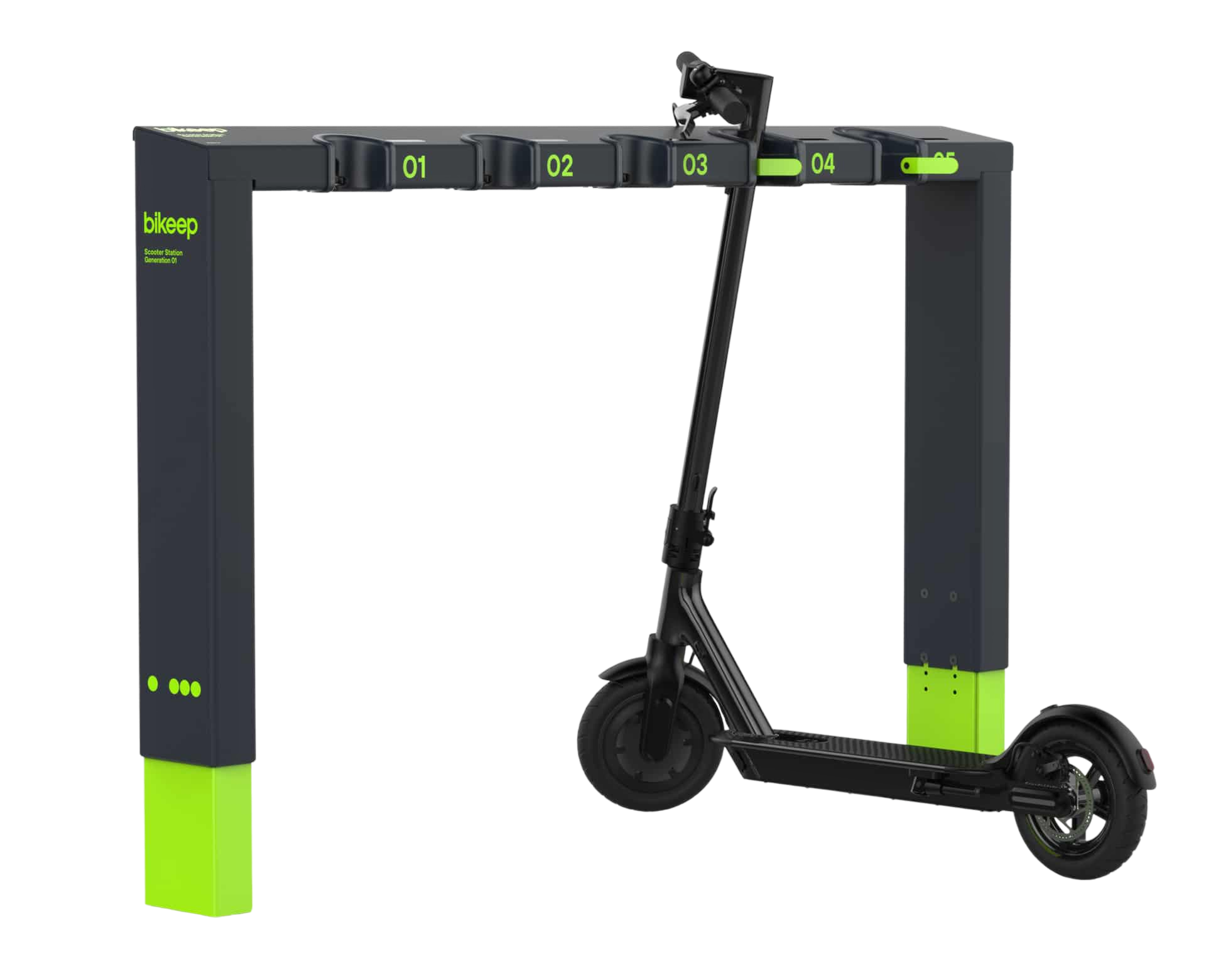 Smart Scooter Parking Station | Bikeep
